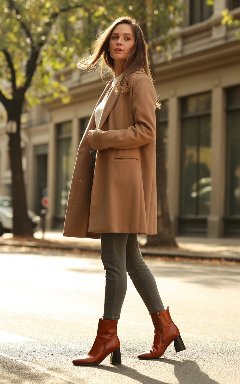 20 Leggings and Boots Outfit Combinations That Always Look Stylish ...